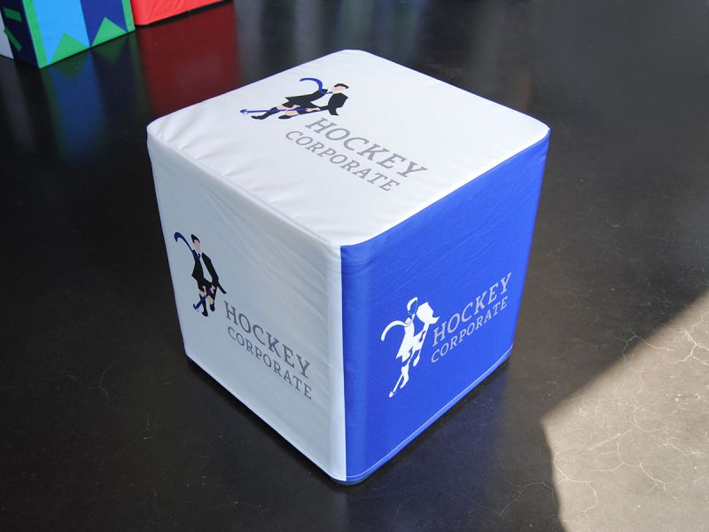 Custom Printed Seat Cubes, Promotional Seats for Events | Brandspot