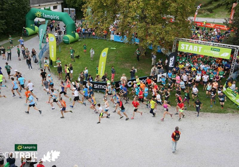Mooie branding van Lampiris op de Ecotrail van Brussel | Brandspot
