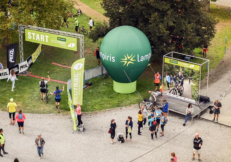 Mooie branding van Lampiris op de Ecotrail van Brussel | Brandspot