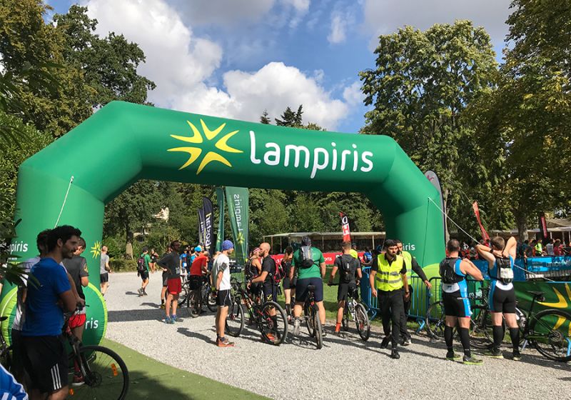Mooie branding van Lampiris op de Ecotrail van Brussel | Brandspot